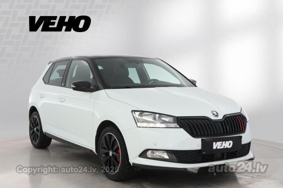 White Skoda Fabia 2018 in Tallinn, with an engine capacity of 1.00 L and mileage of 96 thousand km for 9900 €, photo 5 on AUTOMOTO.COM.LV