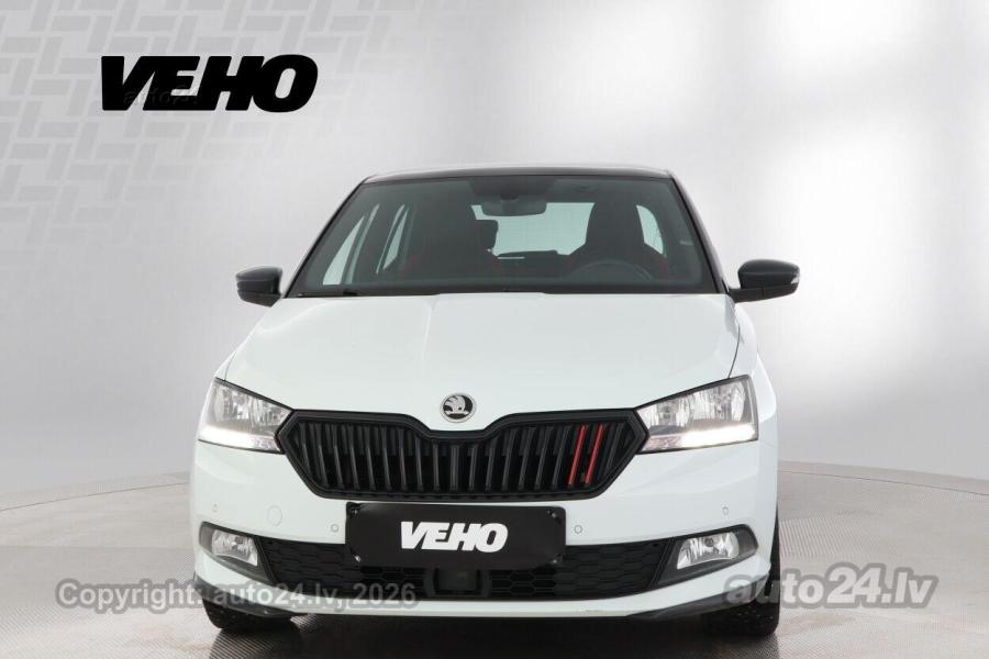 White Skoda Fabia 2018 in Tallinn, with an engine capacity of 1.00 L and mileage of 96 thousand km for 9900 €, photo 6 on AUTOMOTO.COM.LV