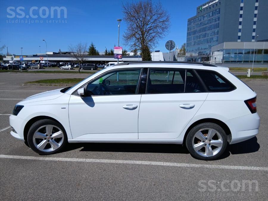White Skoda Fabia 2018 in Riga, with an engine capacity of 1.00 L and mileage of 204 thousand km for 6800 €, photo 7 on AUTOMOTO.COM.LV
