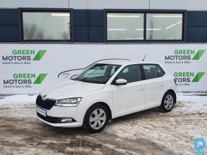White Skoda Fabia 2019 in Tukums, with an engine capacity of 1.00 L and mileage of 32 thousand km for 8900 €, photo  on AUTOMOTO.COM.LV