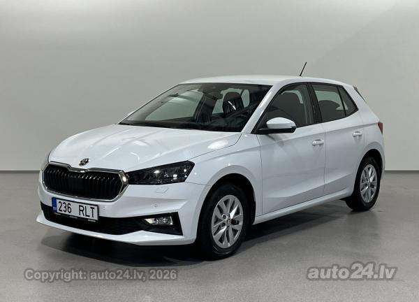 Balts Skoda Fabia 2024 Tallina, ar dzinēja tilpumu 1.00 L un nobraukumu 30 tūkst. km par 16990 €, foto 1 vietnē AUTOMOTO.COM.LV