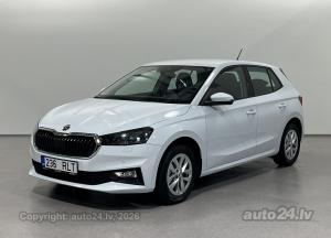 White Skoda Fabia 2024 in Tallinn, with an engine capacity of 1.00 L and mileage of 30 thousand km for 16990 €, photo  on AUTOMOTO.COM.LV