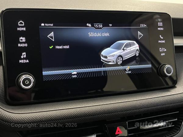 Balts Skoda Fabia 2024 Tallina, ar dzinēja tilpumu 1.00 L un nobraukumu 30 tūkst. km par 16990 €, foto 8 vietnē AUTOMOTO.COM.LV