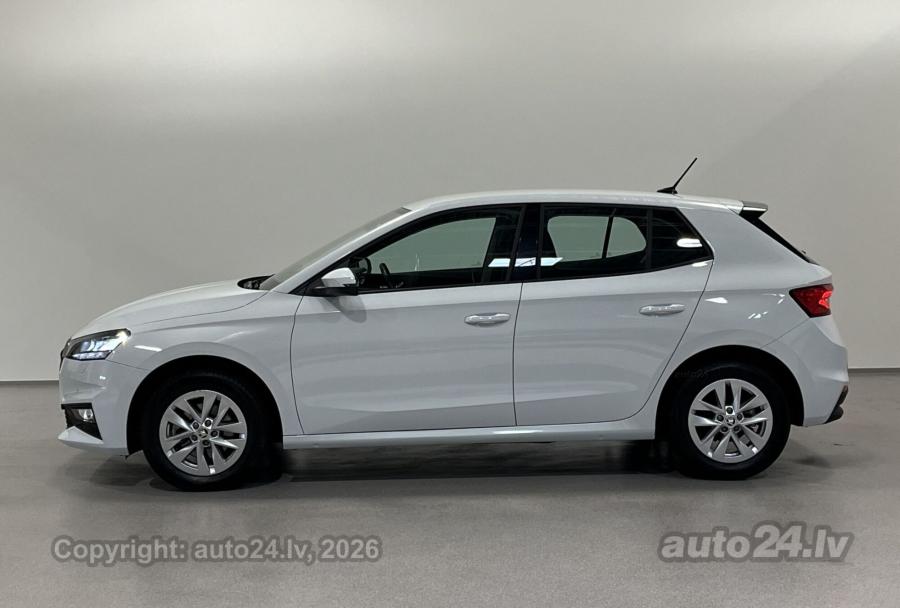 White Skoda Fabia 2024 in Tallinn, with an engine capacity of 1.00 L and mileage of 30 thousand km for 16990 €, photo 20 on AUTOMOTO.COM.LV