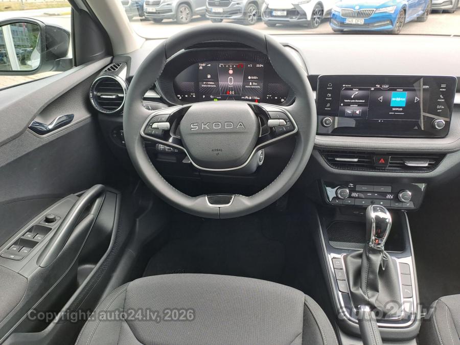 Balts Skoda Fabia 2026 Tartu, ar dzinēja tilpumu 1.00 L un nobraukumu 6 tūkst. km par 21910 €, foto 4 vietnē AUTOMOTO.COM.LV