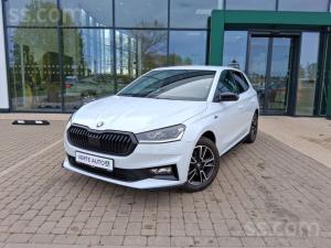 Balts Skoda Fabia 2026 Rīga, ar dzinēja tilpumu 1.00 L un nobraukumu 9 tūkst. km par 21900 €, foto  vietnē AUTOMOTO.COM.LV