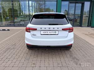 White Skoda Fabia 2026 in Riga, with an engine capacity of 1.00 L and mileage of 9 thousand km for 21900 €, photo 7 on AUTOMOTO.COM.LV