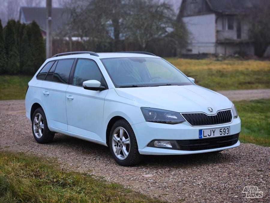 White Skoda Fabia 2015 in Alytus, with an engine capacity of 1.40 L and mileage of 173 thousand km for 3999 €, photo 8 on AUTOMOTO.COM.LV