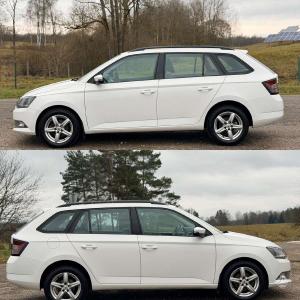 White Skoda Fabia 2015 in Utena, with an engine capacity of 1.42 L and mileage of 277 thousand km for 4990 €, photo 12 on AUTOMOTO.COM.LV