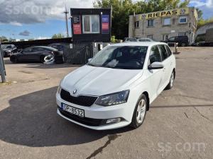 White Skoda Fabia 2015 in Riga, with an engine capacity of 1.20 L and mileage of 159 thousand km for 6490 €, photo  on AUTOMOTO.COM.LV