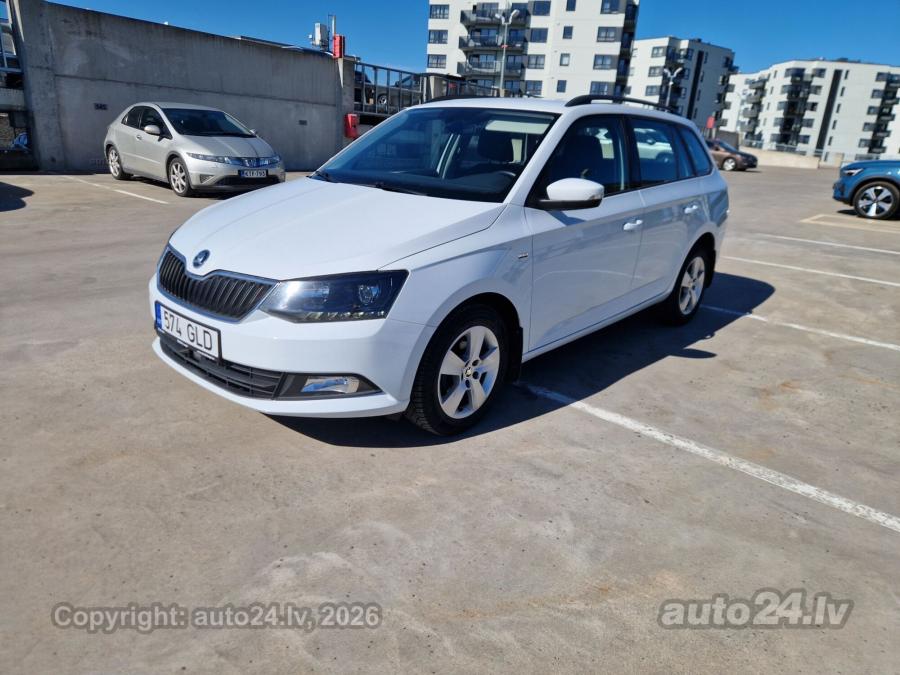 White Skoda Fabia 2018 in Tallinn, with an engine capacity of 1.00 L and mileage of 111 thousand km for 7000 €, photo 1 on AUTOMOTO.COM.LV