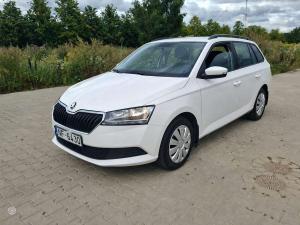 White Skoda Fabia 2018 in Riga, with an engine capacity of 1.00 L and mileage of 156 thousand km for 5780 €, photo  on AUTOMOTO.COM.LV