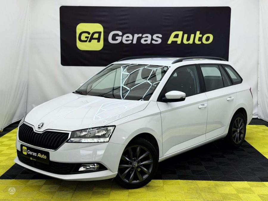 White Skoda Fabia 2019 in Vilnius, with an engine capacity of 1.00 L and mileage of 234 thousand km for 5300 €, photo 1 on AUTOMOTO.COM.LV