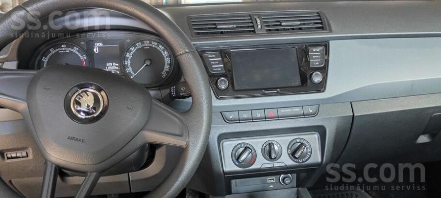 White Skoda Fabia 2019 in Dobele, with an engine capacity of 1.00 L and mileage of 113 thousand km for 8000 €, photo 6 on AUTOMOTO.COM.LV