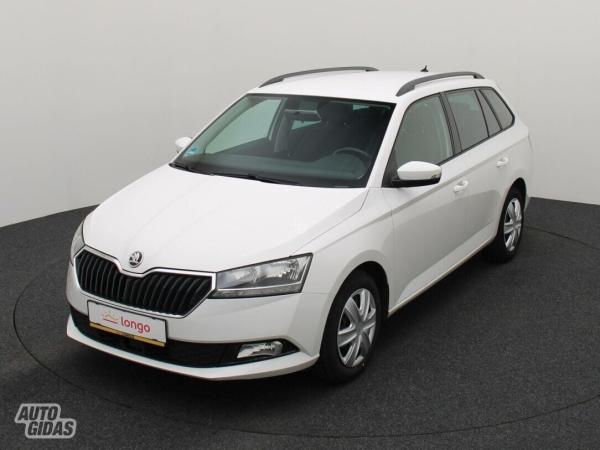 White Skoda Fabia 2020 in Vilnius, with an engine capacity of 1.00 L and mileage of 195 thousand km for 7899 €, photo 1 on AUTOMOTO.COM.LV