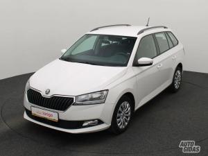 Белый Шкода Фабия 2021 в Вильнюс, объемом двигателя 1.00 л и пробегом 180 тыс. км за 8999 €, фото  на AUTOMOTO.COM.LV