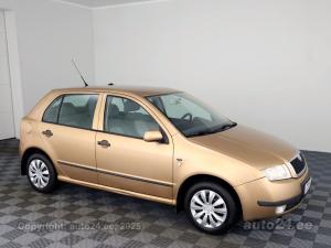 Yellow Skoda Fabia 2001 in Tallinn, with an engine capacity of 1.40 L and mileage of 137 thousand km for 799 €, photo  on AUTOMOTO.COM.LV