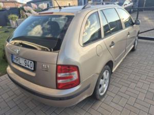 Yellow Skoda Fabia 2004 in Kaunas, with an engine capacity of 1.39 L and mileage of 270 thousand km for 499 €, photo 11 on AUTOMOTO.COM.LV