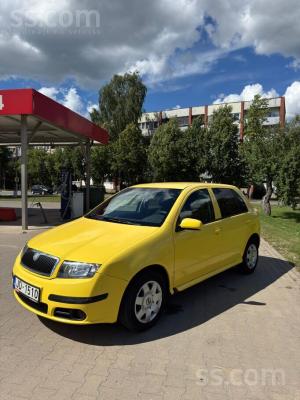 Желтый Шкода Фабия 2006 в Тукумс, объемом двигателя 1.20 л и пробегом 219 тыс. км за 700 €, фото 12 на AUTOMOTO.COM.LV