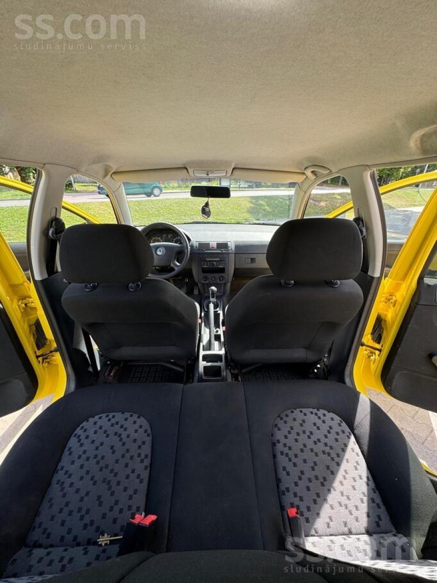 Dzeltens Skoda Fabia 2006 Tukums, ar dzinēja tilpumu 1.20 L un nobraukumu 219 tūkst. km par 500 €, foto 9 vietnē AUTOMOTO.COM.LV