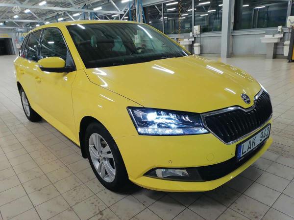 Dzeltens Skoda Fabia 2019 Viļņa, ar dzinēja tilpumu 1.00 L un nobraukumu 172 tūkst. km par 7800 €, foto 1 vietnē AUTOMOTO.COM.LV