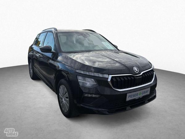 Black Skoda KAMIQ 2025 in Kaunas, with an engine capacity of 1.00 L and mileage of 24 thousand km for 24913 €, photo 3 on AUTOMOTO.COM.LV
