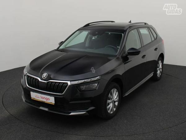 Black Skoda KAMIQ 2021 in Vilnius, with an engine capacity of 1.50 L and mileage of 151 thousand km for 15999 €, photo 1 on AUTOMOTO.COM.LV