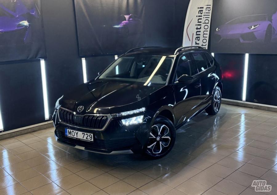 Черный Шкода KAMIQ 2021 в Авиженяй, объемом двигателя 1.00 л и пробегом 66 тыс. км за 16950 €, фото 1 на AUTOMOTO.COM.LV