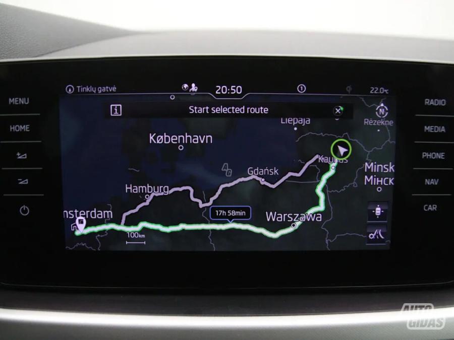 Black Skoda KAMIQ 2021 in Vilnius, with an engine capacity of 1.00 L and mileage of 163 thousand km for 14899 €, photo 25 on AUTOMOTO.COM.LV