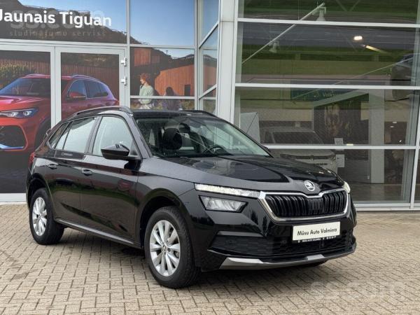 Melns Skoda KAMIQ 2021 Valmiera, ar dzinēja tilpumu 1.60 L un nobraukumu 113 tūkst. km par 15900 €, foto  vietnē AUTOMOTO.COM.LV