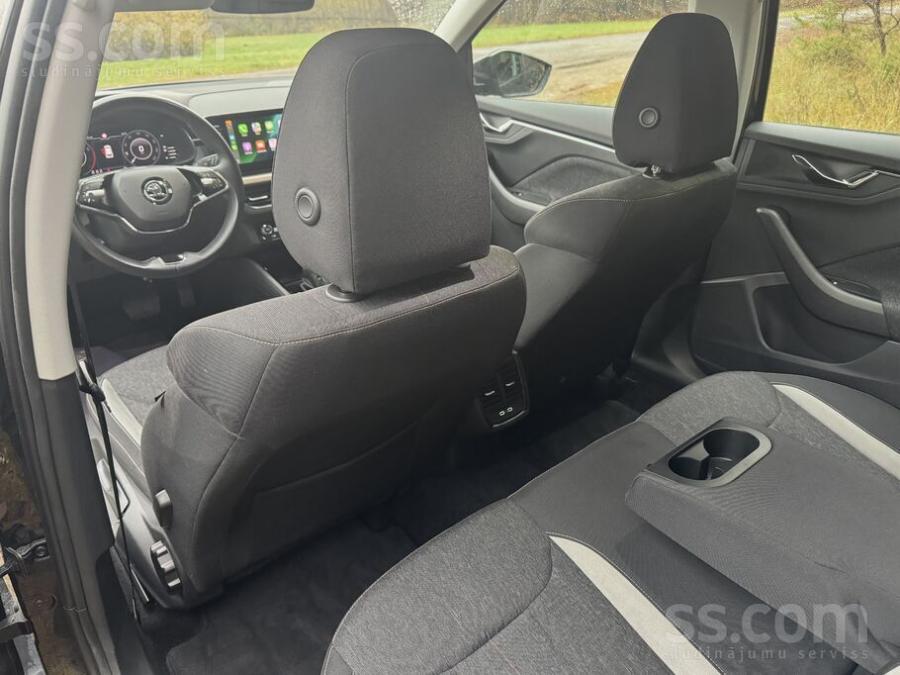Black Skoda KAMIQ 2021 in Ventspils, with an engine capacity of 1.00 L and mileage of 210 thousand km for 13250 €, photo 9 on AUTOMOTO.COM.LV