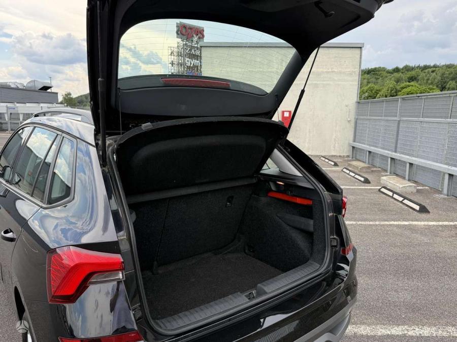 Black Skoda KAMIQ 2021 in Vilnius, with an engine capacity of 1.00 L and mileage of 220 thousand km for 11650 €, photo 27 on AUTOMOTO.COM.LV