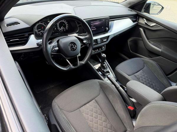 Black Skoda KAMIQ 2021 in Kaunas, with an engine capacity of 1.00 L and mileage of 185 thousand km for 12900 €, photo 5 on AUTOMOTO.COM.LV