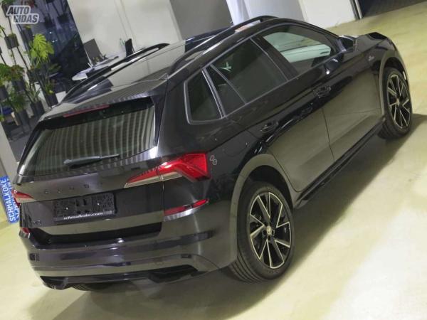 Black Skoda KAMIQ 2022 in Kaunas, with an engine capacity of 1.50 L and mileage of 54 thousand km for 26412 €, photo 3 on AUTOMOTO.COM.LV