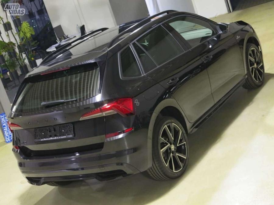 Black Skoda KAMIQ 2022 in Kaunas, with an engine capacity of 1.50 L and mileage of 54 thousand km for 26412 €, photo 3 on AUTOMOTO.COM.LV