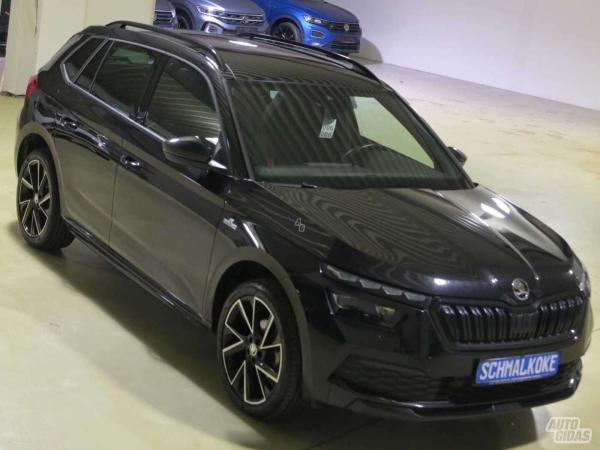 Black Skoda KAMIQ 2022 in Kaunas, with an engine capacity of 1.50 L and mileage of 54 thousand km for 26412 €, photo 9 on AUTOMOTO.COM.LV