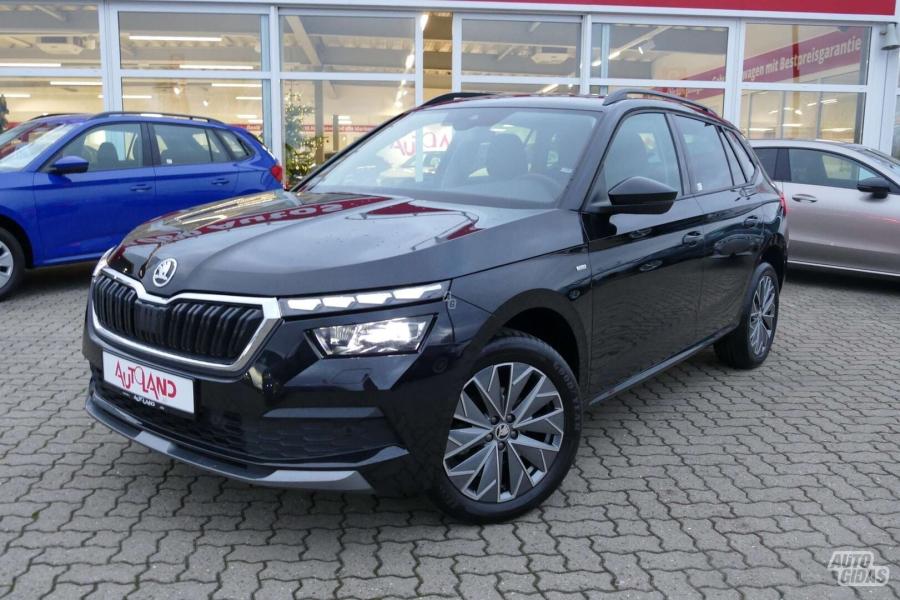 Black Skoda KAMIQ 2022 in Kaunas, with an engine capacity of 1.00 L and mileage of 45 thousand km for 23379 €, photo 2 on AUTOMOTO.COM.LV