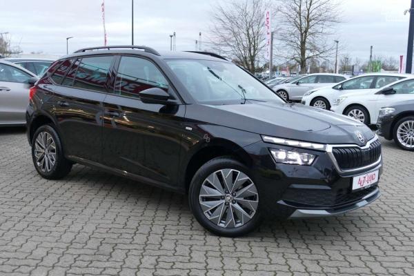 Black Skoda KAMIQ 2022 in Kaunas, with an engine capacity of 1.00 L and mileage of 45 thousand km for 23379 €, photo 6 on AUTOMOTO.COM.LV