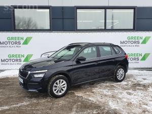 Black Skoda KAMIQ 2023 in Riga, with an engine capacity of 1.00 L and mileage of 141 thousand km for 16500 €, photo  on AUTOMOTO.COM.LV