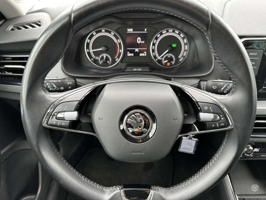 Black Skoda KAMIQ 2023 in Vilnius, with an engine capacity of 1.00 L and mileage of 69 thousand km for 16500 €, photo 9 on AUTOMOTO.COM.LV