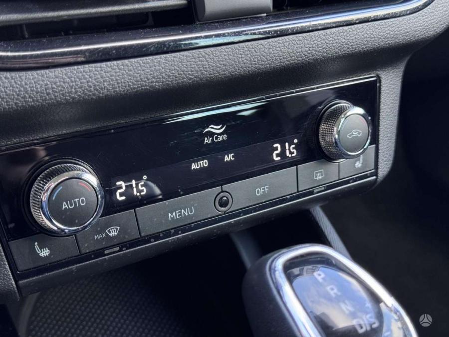 Black Skoda KAMIQ 2023 in Vilnius, with an engine capacity of 1.00 L and mileage of 69 thousand km for 16500 €, photo 20 on AUTOMOTO.COM.LV