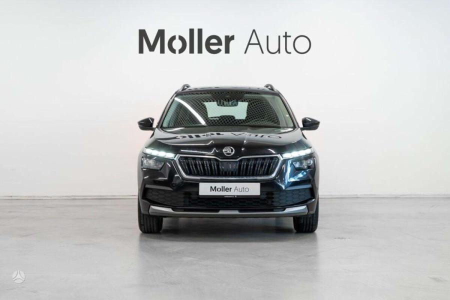 Black Skoda KAMIQ 2023 in Vilnius, with an engine capacity of 1.00 L and mileage of 67 thousand km for 17200 €, photo 6 on AUTOMOTO.COM.LV