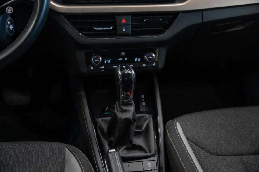 Black Skoda KAMIQ 2023 in Vilnius, with an engine capacity of 1.00 L and mileage of 67 thousand km for 16700 €, photo 16 on AUTOMOTO.COM.LV