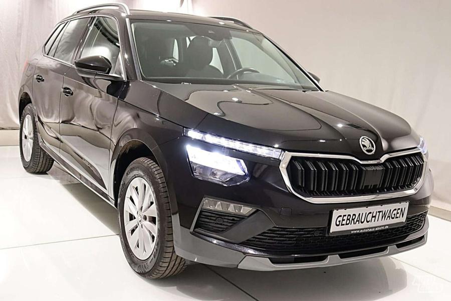 Melns Skoda KAMIQ 2024 Kauņa, ar dzinēja tilpumu 1.50 L un nobraukumu 13 tūkst. km par 27499 €, foto 3 vietnē AUTOMOTO.COM.LV