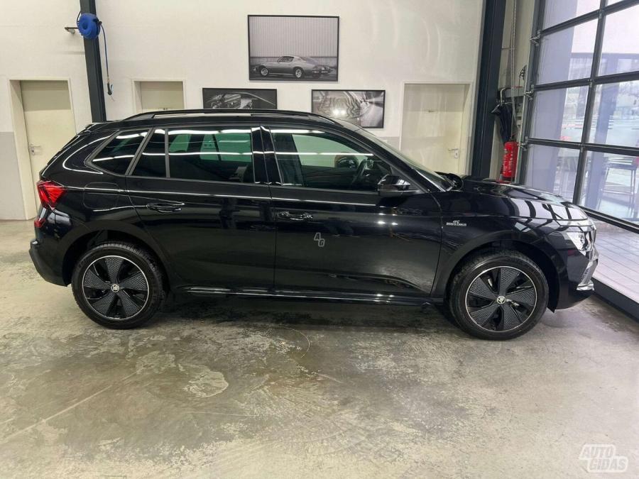 Black Skoda KAMIQ 2024 in Kaunas, with an engine capacity of 1.50 L and mileage of 25 thousand km for 29029 €, photo 6 on AUTOMOTO.COM.LV