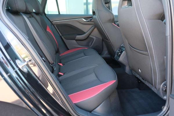 Black Skoda KAMIQ 2024 in Vilnius, with an engine capacity of 1.50 L and mileage of 57 thousand km for 23700 €, photo 9 on AUTOMOTO.COM.LV