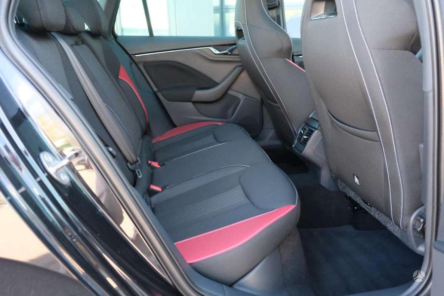 Black Skoda KAMIQ 2024 in Vilnius, with an engine capacity of 1.50 L and mileage of 57 thousand km for 23700 €, photo 10 on AUTOMOTO.COM.LV