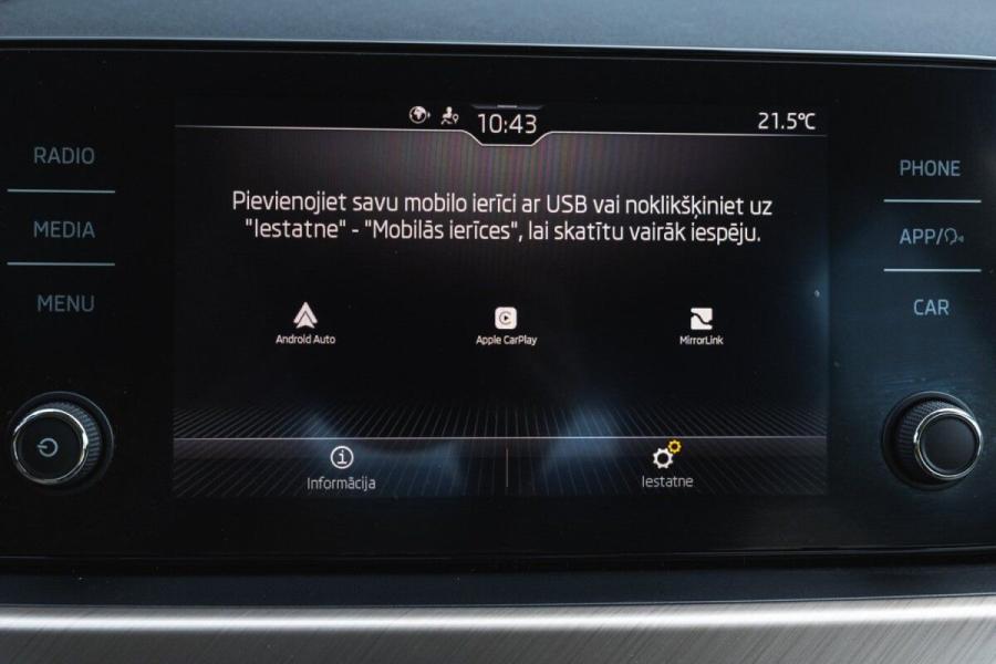 Melns Skoda KAMIQ 2024 Ventspils, ar dzinēja tilpumu 1.00 L un nobraukumu 43 tūkst. km par 22350 €, foto 26 vietnē AUTOMOTO.COM.LV