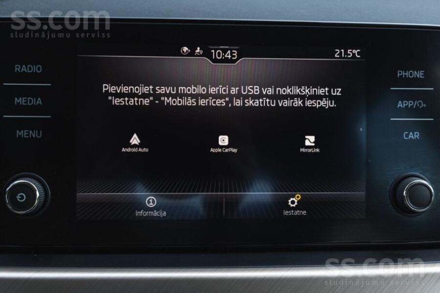 Melns Skoda KAMIQ 2024 Ventspils, ar dzinēja tilpumu 1.00 L un nobraukumu 43 tūkst. km par 22350 €, foto 26 vietnē AUTOMOTO.COM.LV