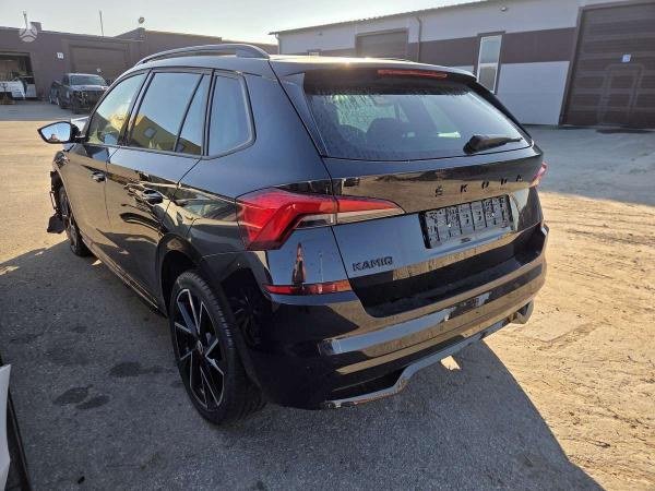 Black Skoda KAMIQ 2024 in Siauliai, with an engine capacity of 1.00 L and mileage of 22 thousand km for 6900 €, photo 1 on AUTOMOTO.COM.LV